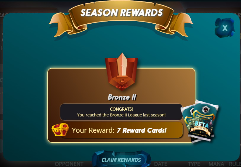 Claiming 7 Rewards Cards