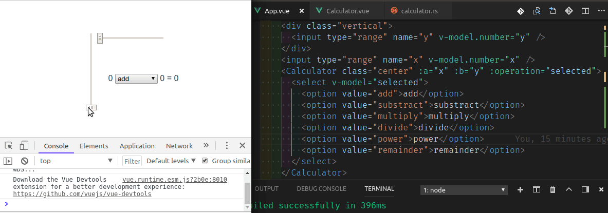 Mix Rust Code Webassembly With Vue Component Basic — Hive