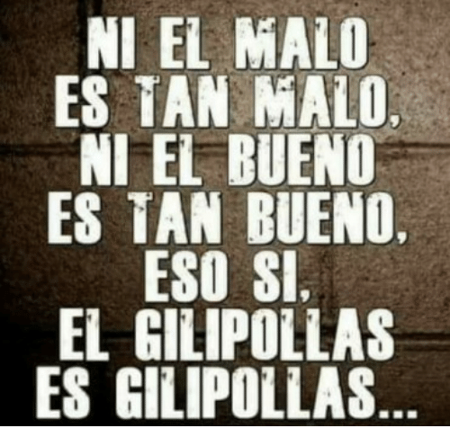 Eso Es Tan Malo