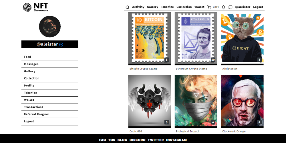 Bitcoin Crypto Stamp // From Collection: Crypto Stamps | Now on NFT ...