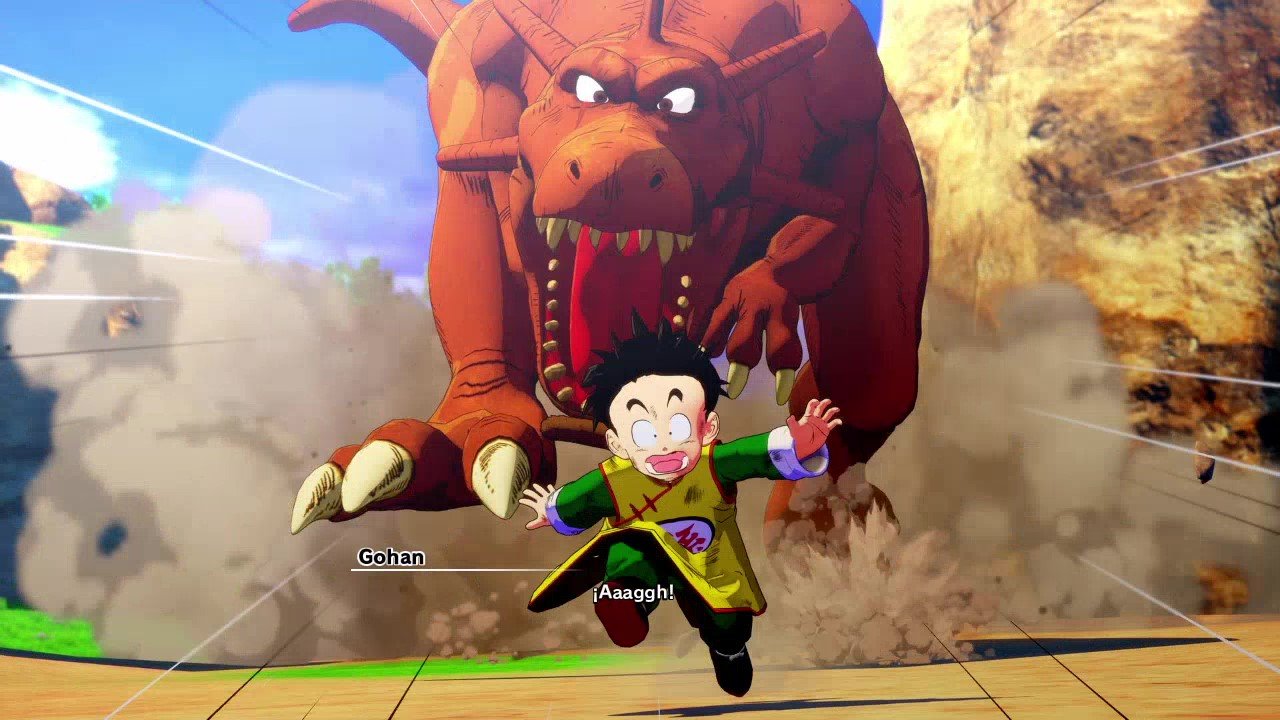 Dragon Ball Z Kakarot | Gohan Transforms Into a Great Ape (Oozaru) | 🎮 ...