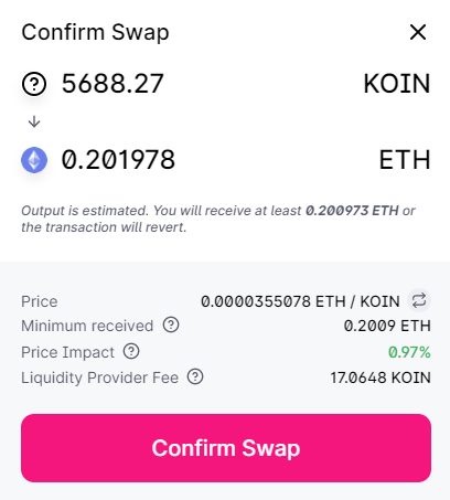 Koinos - Quitting The Miner And Selling All KOIN | PeakD