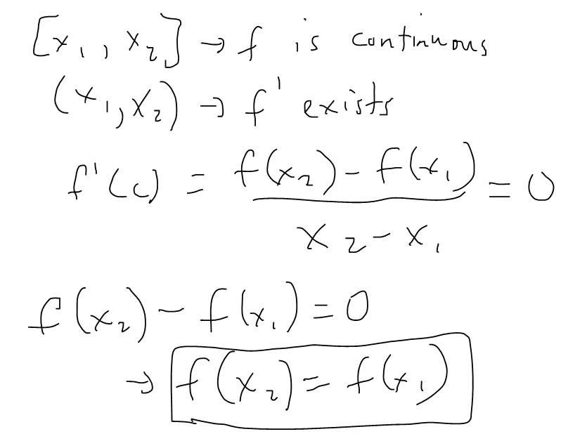 Mean Value Theorem: Corollary Theorems | PeakD