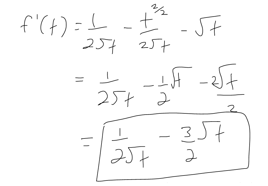 Product Rule Derivative Example