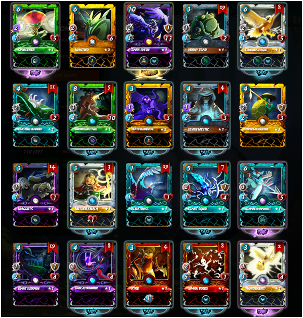 It finally happened. A Splinterlands GL card.