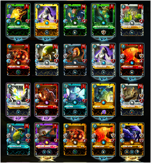 It finally happened. A Splinterlands GL card.