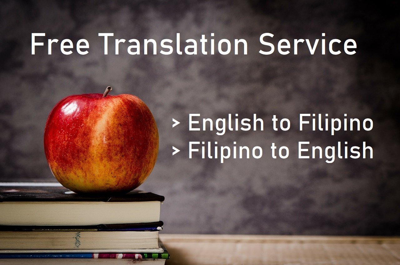 Free English-Filipino translation service