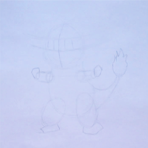 How To Draw Charmander Face Easy