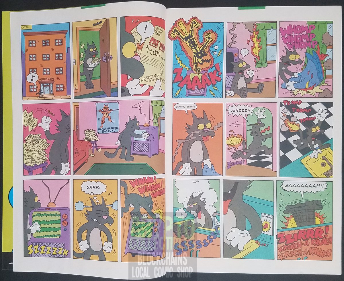 Itchy And Scratchy Comic