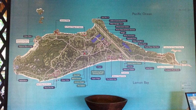 Balesin Island Map