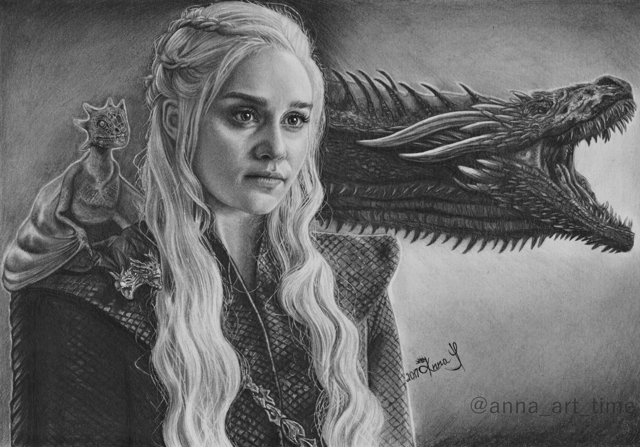 Daenerys Targaryen Drawing