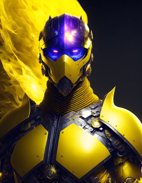 Yellow Spectral Warrior | PeakD