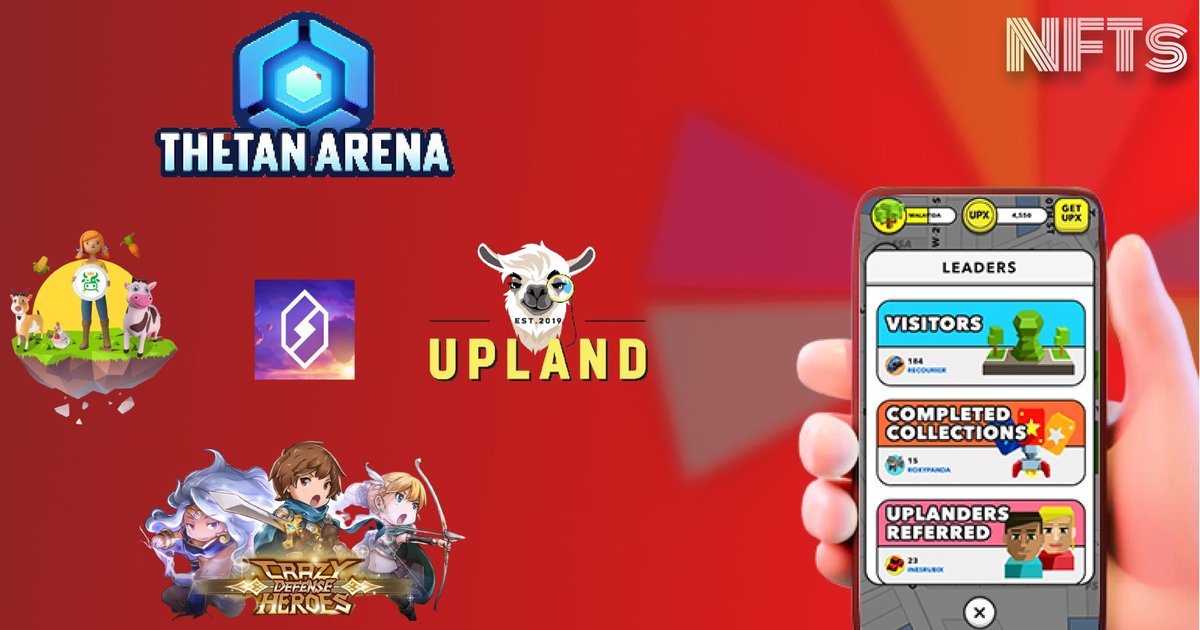 Top 10 Mobile Play2earn Blockchain Games In Q1 2022 Peakd 1828
