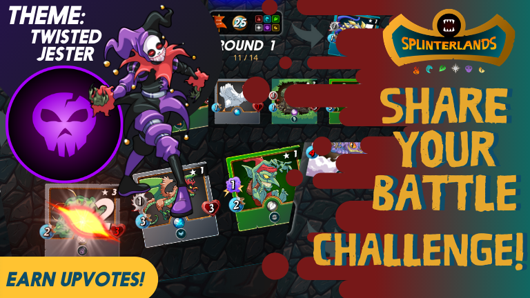 Splinterlands Weekly Challenge - Twisted Jester | PeakD