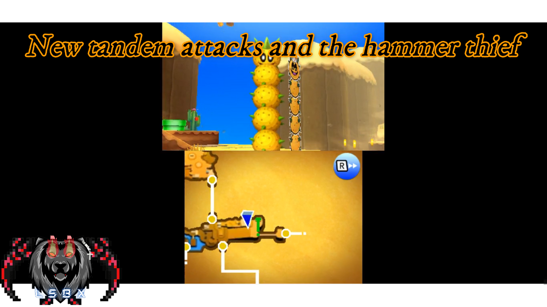 New tandem attacks and the hammer thief / Mario & Luigi Paper Jam Bros ...