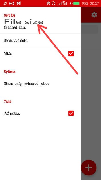 Add 'file size' option to Standard notes .. | PeakD Add 'file size' option to Standard notes .. | PeakD