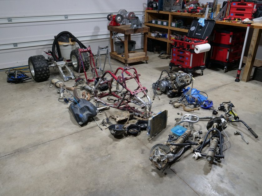 Progress Update on the '05 Raptor 660 | PeakD