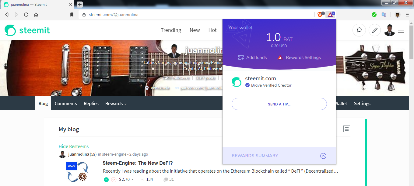 Possible Alliance Between BRAVE and STEEM. — Hive