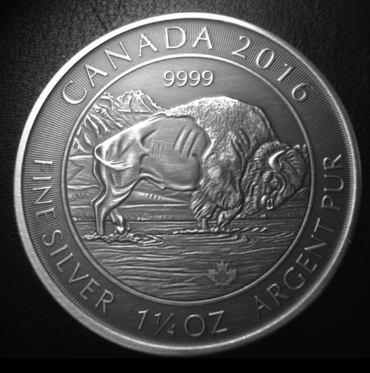 😍The Canadian Silver Bison, 1-1/4 oz Coins😍 — Hive