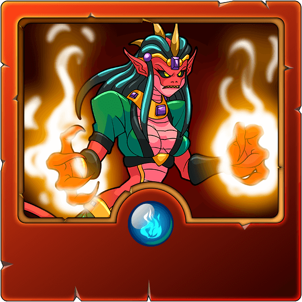 Naga fire wizard - My Entry to Splinterlands Weekly Battle Challenge ...