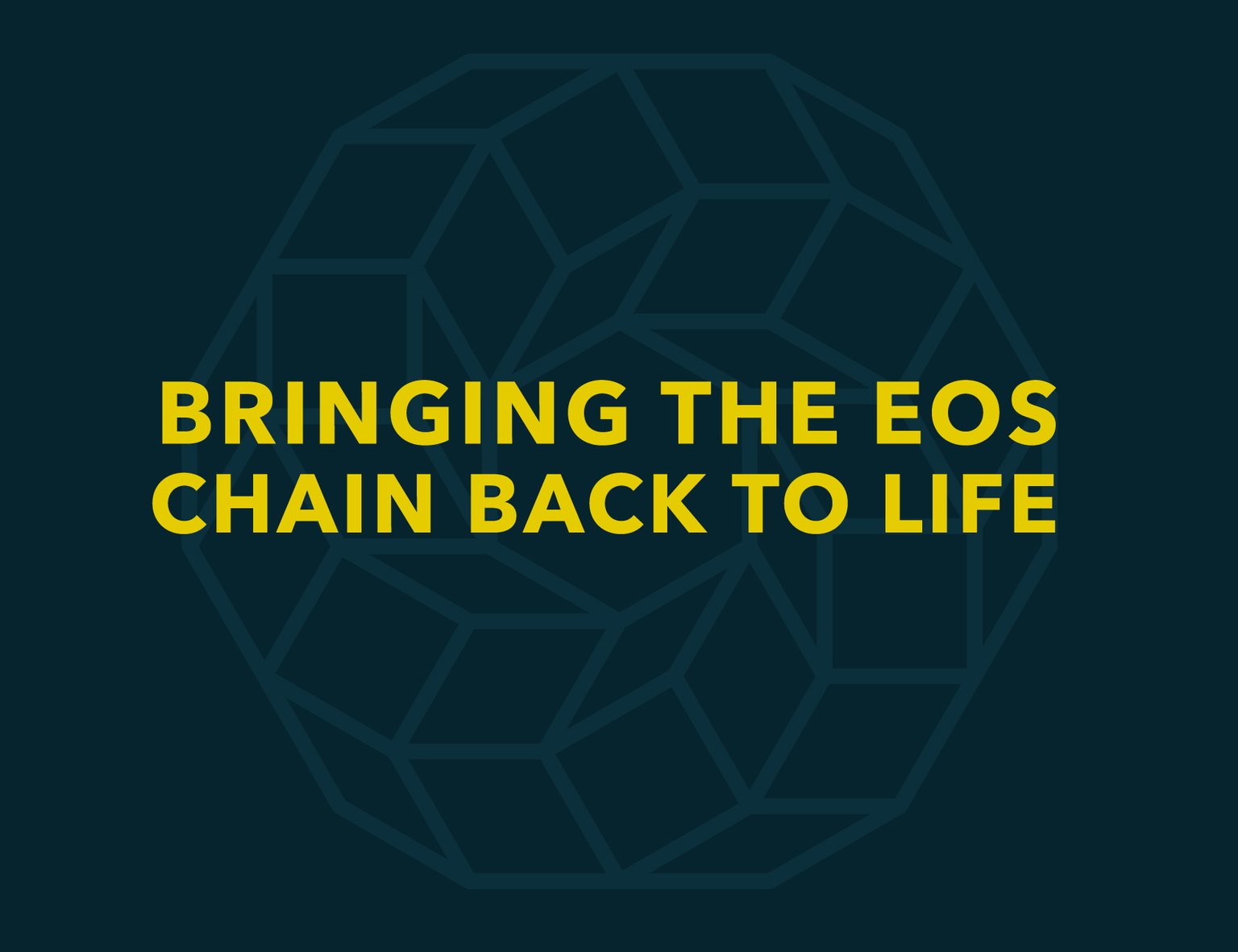 EOS Tribe Working With Top Technical BPs to Bring EOS Blockchain Back ...
