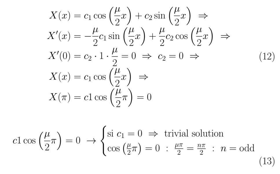 Solving Partial Differential Equation by Separation of Variables ...