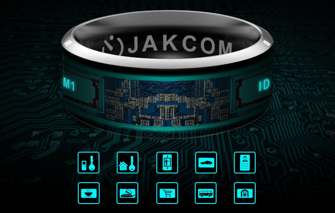 Jakcom R3F Smart Ring - High Speed NFC Electronics Phone Smart ...