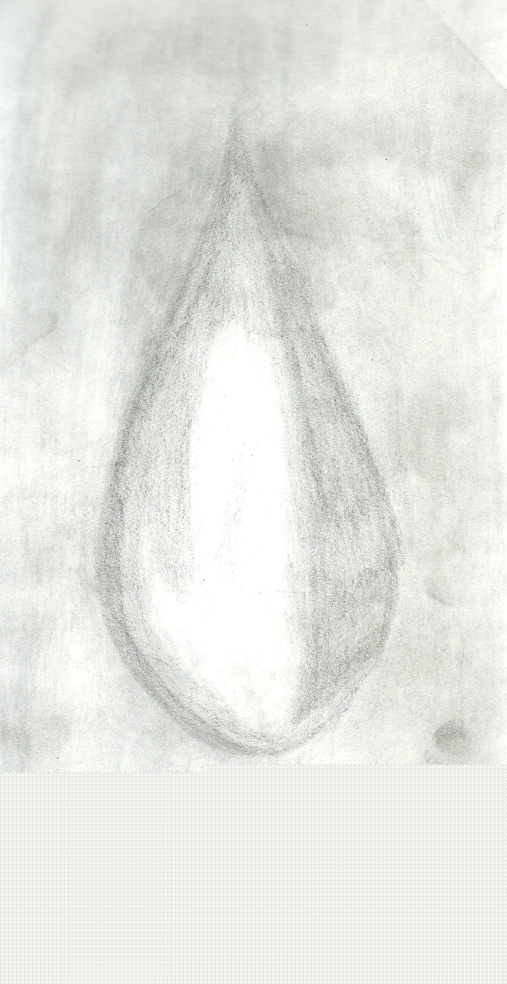 Dibujando una gota semi realista (Dibujo en tradicional con lápices de ...