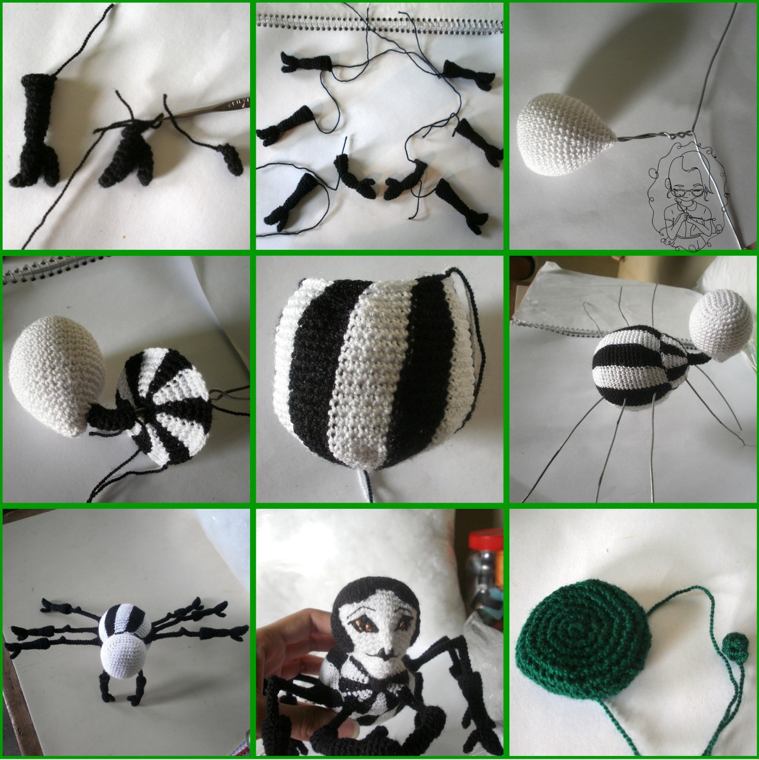 Amigurumi Miss Spider (James and the Giant Peach) — Hive