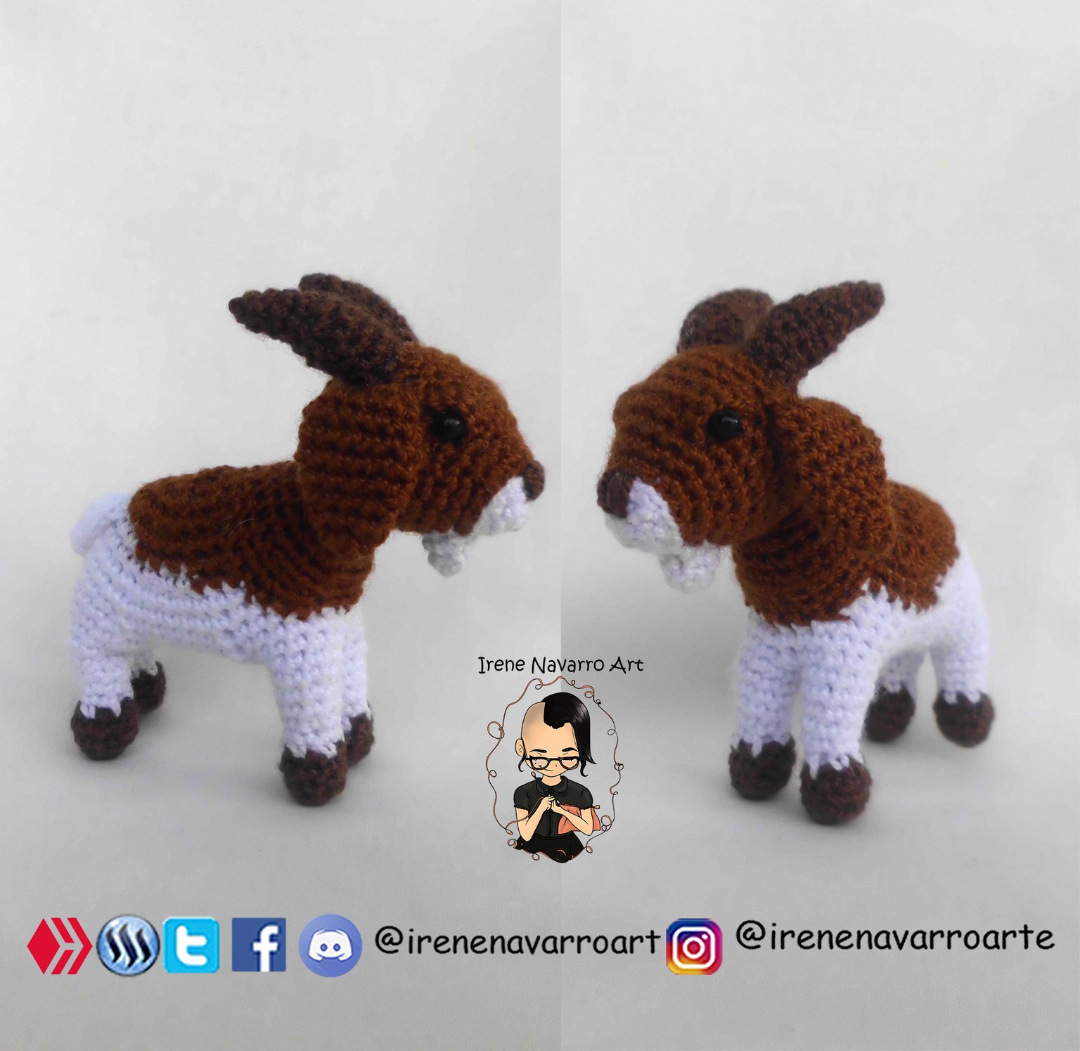 Amigurumi Chivo / Goat — Hive