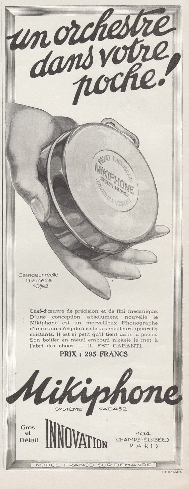 The Magnificent Miniature Mikiphone — Hive