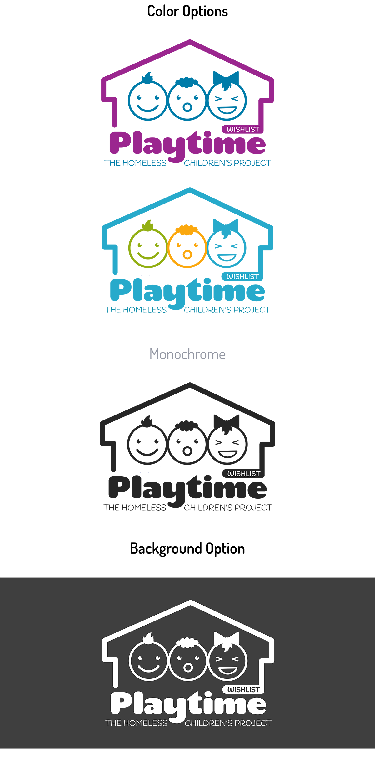 My logo contribution for Homeless Children's Playtime Project — Hive