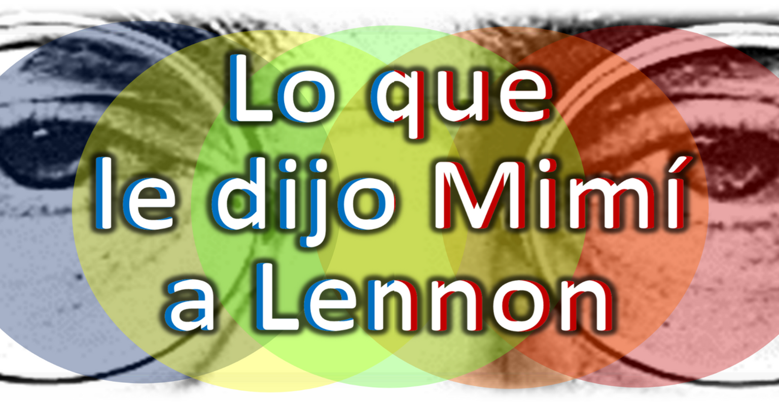 Mimí Smith y John Lennon la tía pesimista. / Mimi Smith and John Lennon ...