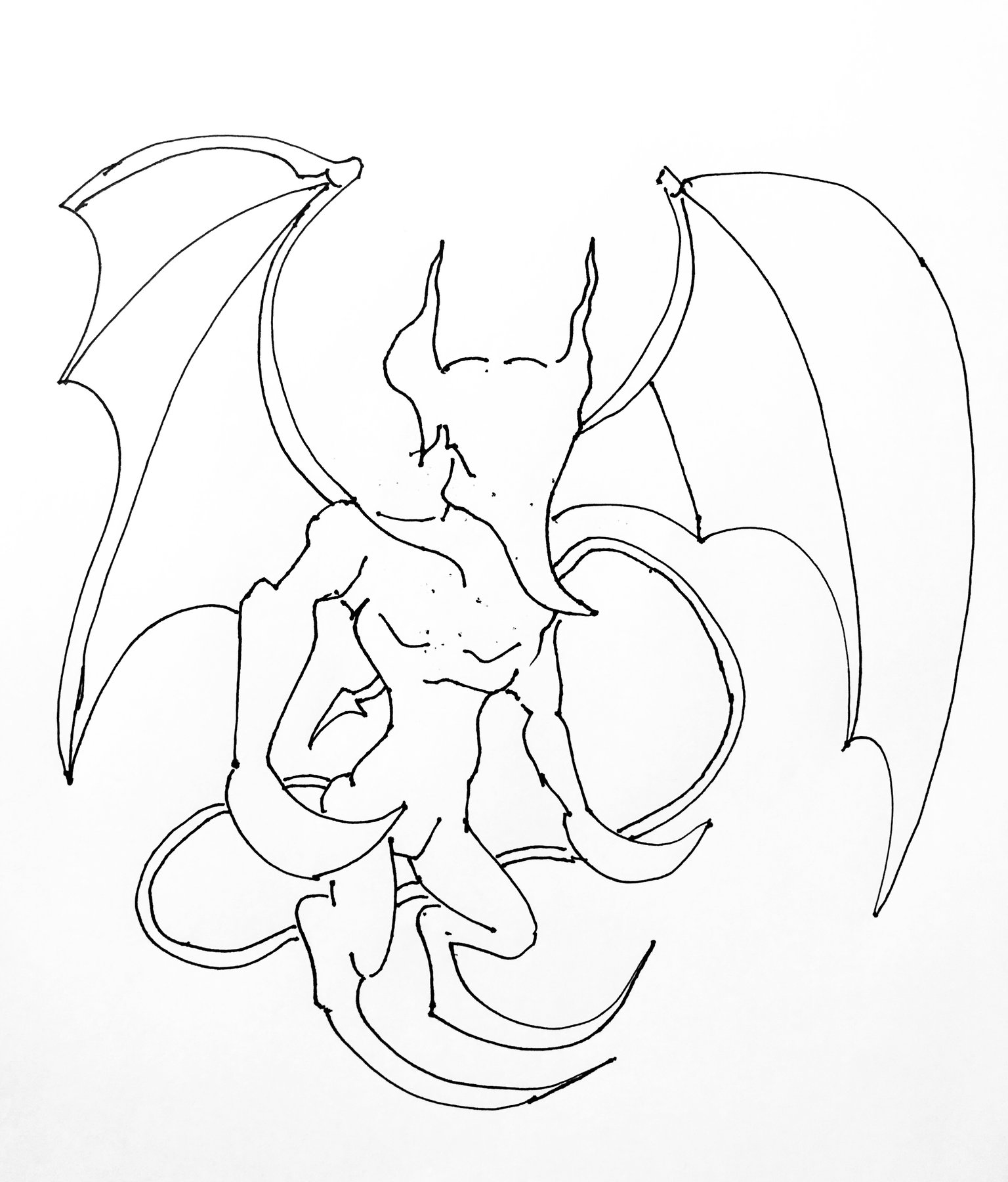 Splinterland Art Contest Week 300 - (FLAME IMP). — Hive