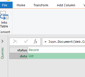 How to connect Excel to Coinmarketcap API — Hive