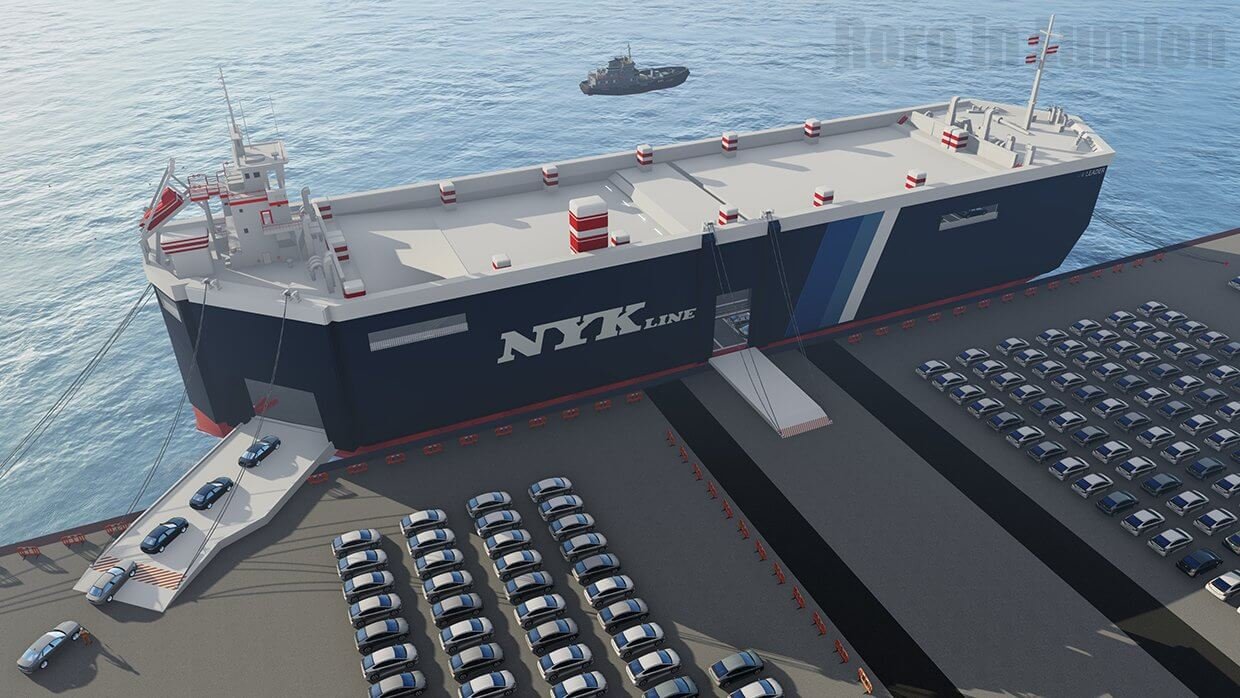 BYD builds giant ships to transport its cars/BYD construye barcos ...