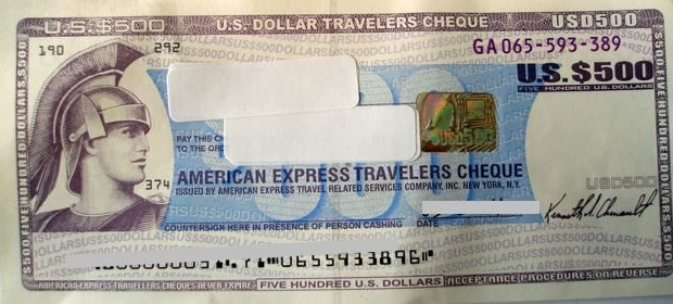 Remember traveler's cheques? — Hive