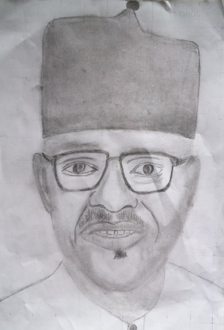 PRACTISE DRAWING || A PORTRAIT OF PRESIDENT BUHARI — Hive