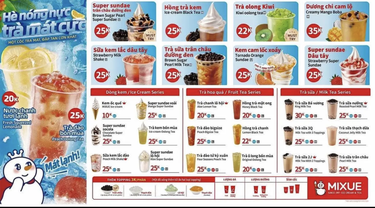 Mixue Ice Cream and Tea - Cheap and delicious milk tea brand — Hive